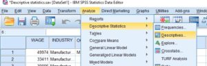 Reporting Descriptive Statistics in SPSS - OnlineSPSS.com