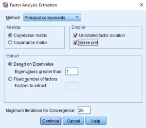 Factor Analysis in SPSS - Reporting and Interpreting Results