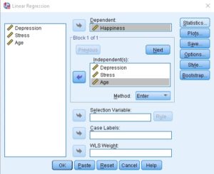How to Run Multiple Regression Test in SPSS - OnlineSPSS.com