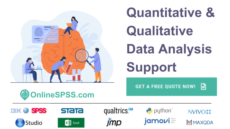 Quantitative and Qualitative Data Analysis Support