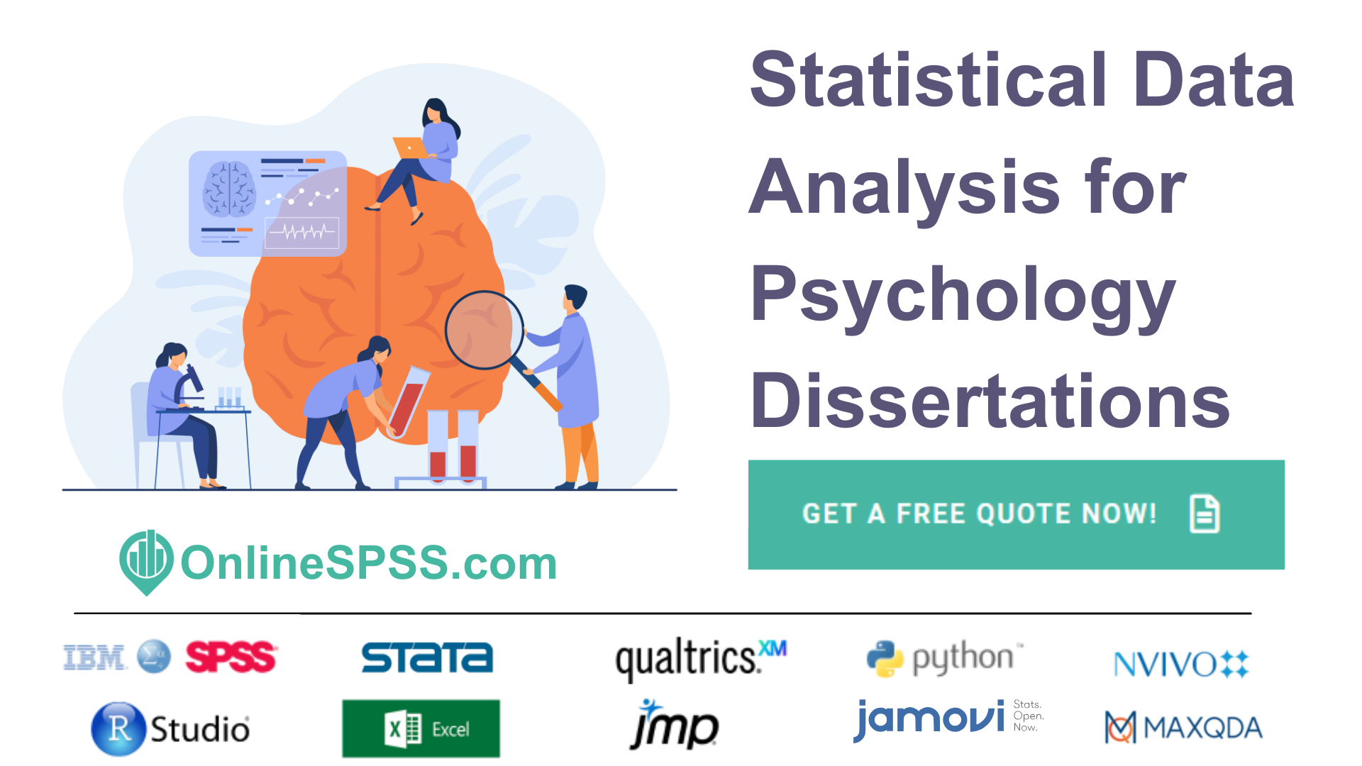 Statistical Data Analysis for Psychology Dissertations - Get Help!